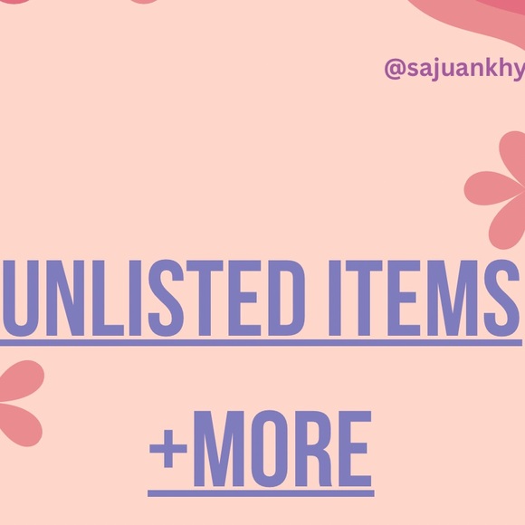 Other | Unlisted Closet Items | Poshmark
